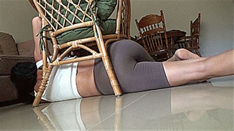 Get Stuck Under A Rattan Chair Mp Black And Smooth