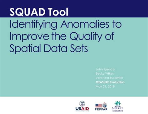 introducing the squad tool a tool for identifying anomalies in large