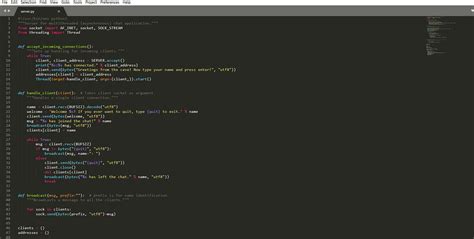 Simple Chat Room In Python Sockets Tkinter By Deep Banerjee