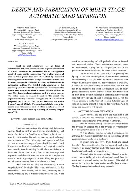 Pdf Xxx X Xxxx Xxxx Xxxxx00 ©20xx Ieee Design And Fabrication Of