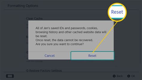 How To Reset Nintendo Switch