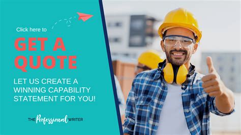 How To Write A Winning Capability Statement The Professional Writer