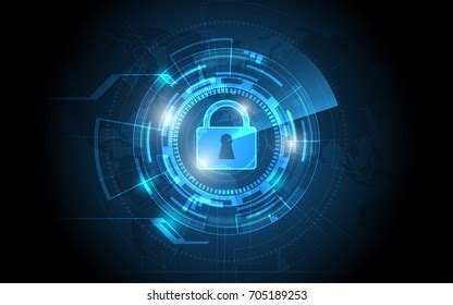 Security Switch Radar Scan Abstract Technology Stock Vector Royalty Free 705189253 Shutterstock