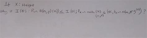 Solved If X Height Why Is Chegg Com