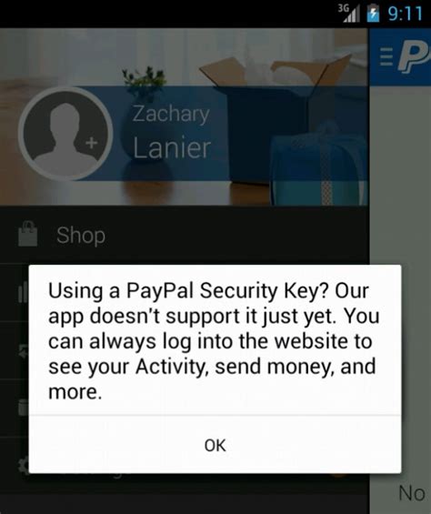 paypal two factor authentication for mobile is flawed