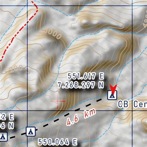 Llullaillaco 1 50k Map By Orientacion Caba Avenza Maps