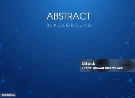 블루 추상적인 기술 연결 다각형 배경입니다 일러스트 벡터입니다 Cpu에 대한 스톡 벡터 아트 및 기타 이미지 Cpu 개념 과학 Istock