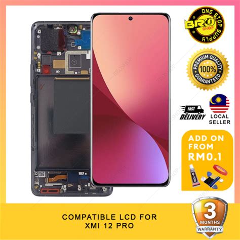 BROSHOP Compatible Lcd For Ori Xiaomi Pro T Pro Touch Screen Digitizer Skrin Glass