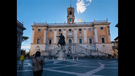 Пиаца дел Кампидольо РИМ на живо Youtube