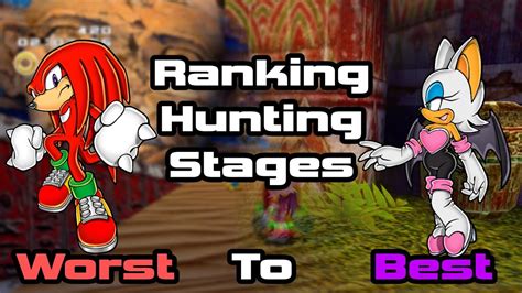 Ranking All Knuckles And Rouges Stages In Sonic Adventure 2 Youtube