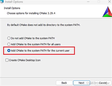 Windows下搭建cmake编译环境进行cc文件的编译windows Cmake 编译 Csdn博客