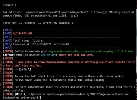 Maven Mapreduce Mapreduce Test Shao Guoliang