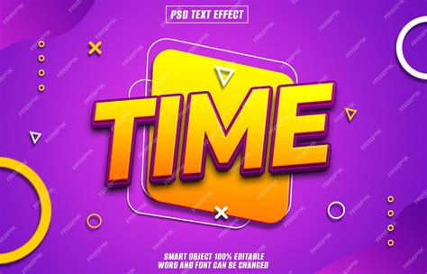 Premium Psd Time Text Effect Font Editable Typography 3d Text Premium Psd Time Text Effect Font Editable Typography 3d Text