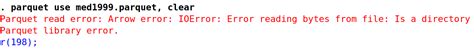 support reading parquet datasets · issue 14 · mcaceresb stata