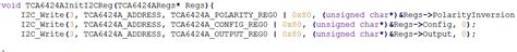 Tca6424a How To Do Register Configuration Interface Forum Interface Ti E2e Support Forums