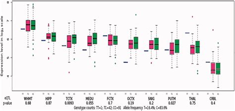 Rs10496964 Is An Expression Quantitative Trait Locus Eqtl That