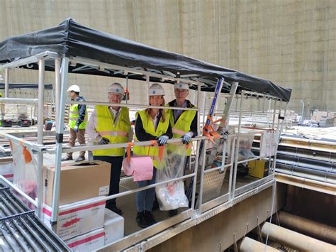 Visiting A John Cockerill Hamon Cooling Tower At The Belleville Nuclear Power Plant