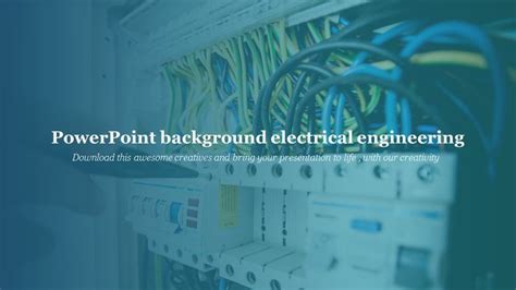 Powerpoint Background Electrical Engineering In 2022 Powerpoint