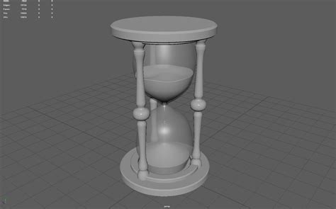 Wooden Hourglass 3d Model By Sanchiesp