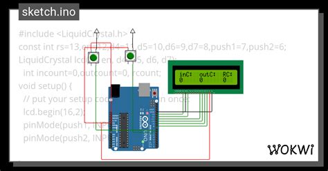 Counter Wokwi Esp32 Stm32 Arduino Simulator