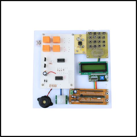 Shopping Mall Security System And Power Management System Using Pir And
