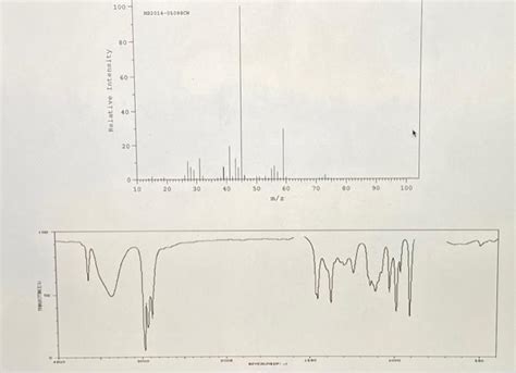 [solved] each question includes a ms ir c nmr and h nmr