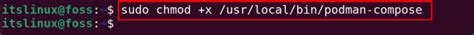 How To Install Podman Compose On Ubuntu Its Linux FOSS