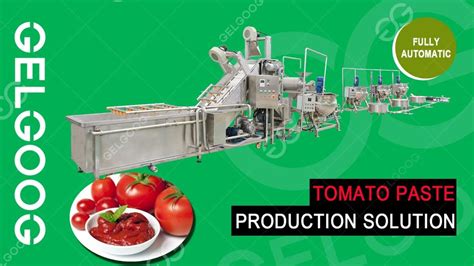 How Tomato Paste Is Manufactured Automatictomato Ketchup Production