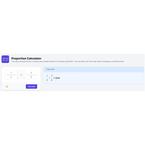 Introduces Proportion Calculator For Accurate Ratio Calculations