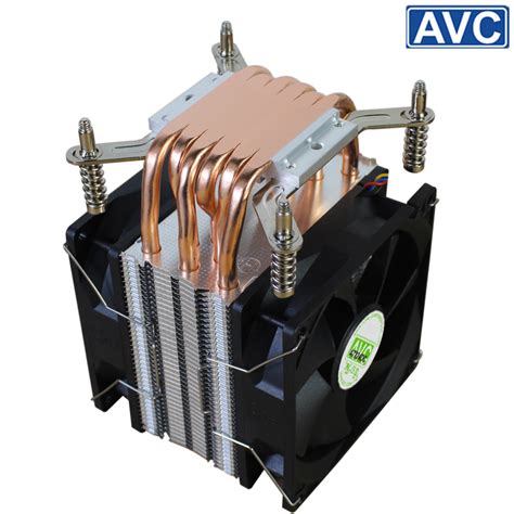 Avc6铜管cpu散热器2011台式机电脑双路x79x99 299主板cpu散热风扇 虎窝淘