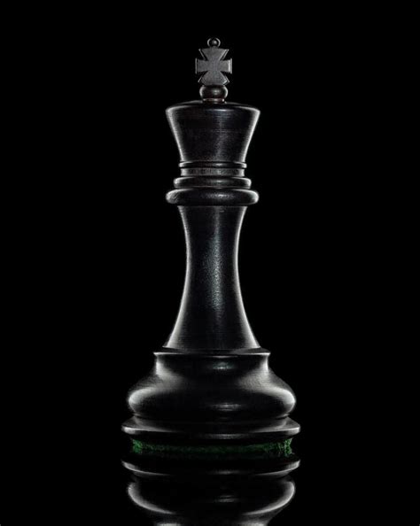 Black King Chess Piece King Chess Piece Chess King Chess Pieces