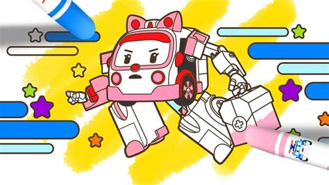 Android용 로보카폴리 스케치북 어린이 색칠놀이 그림그리기 Apk 다운로드