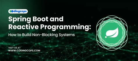 Spring Boot Reactive Programming Build Non Blocking Systems
