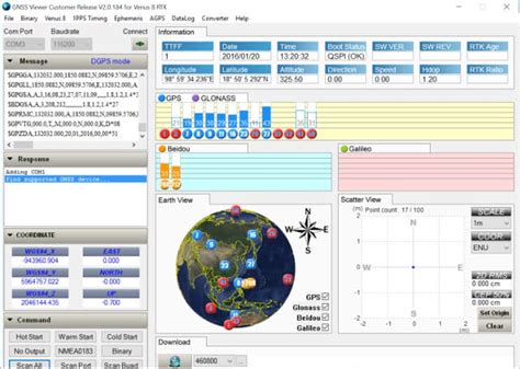 Getting Started With Navspark Mini Gps Module Cnx Software