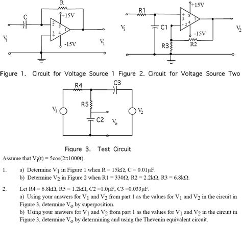 Solved Circuit For Voltage Source 1 Figure 2 Circuit For