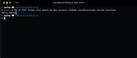 Deploy Cloud Function Using Cli Dev Community