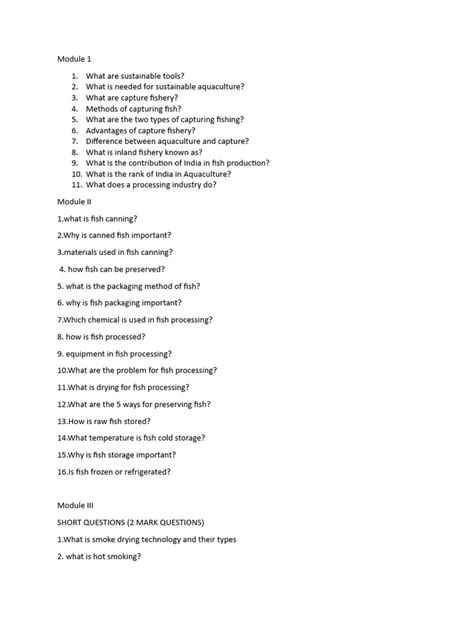 2 Mark Questions Pdf Refrigeration Food Industry