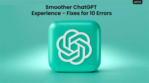 Chatgpt Errors 10 Easy Fixes You Need To Know Updf
