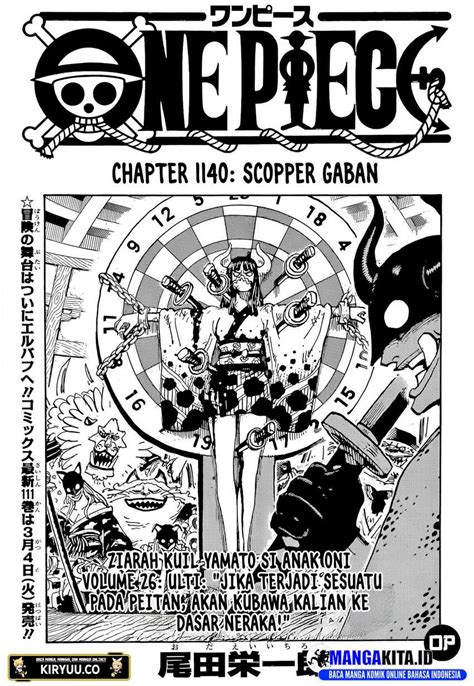 Spoiler Dan Link Raw Manga One Piece Chapter 1141 Bahasa Indonesia Wanita Tua Loki Mulai