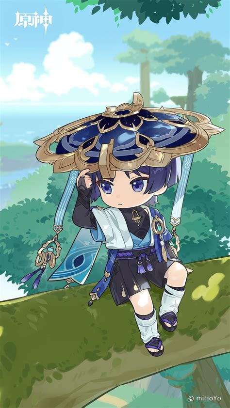 Official chibi for his 1st rerun : r/ScaramoucheMains
