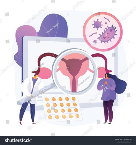 Sexually Transmitted Diseases Abstract Concept Vector Stock Vector