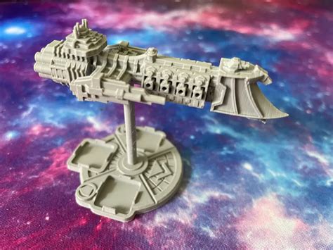 Bfg Imperial Navy Siluria Class Light Cruiser Remixed By Arcaneeternal