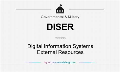 What Does Diser Mean Definition Of Diser Diser Stands For Digital