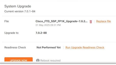 Fpr 1120 Is Not Updated Via Fdm Cisco Community