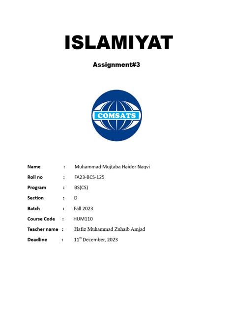 Isl Assignment3 Pdf Israel World Politics