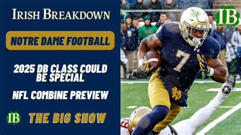 Notre Dame 2025 Db Class Could Be Special One News Page Video