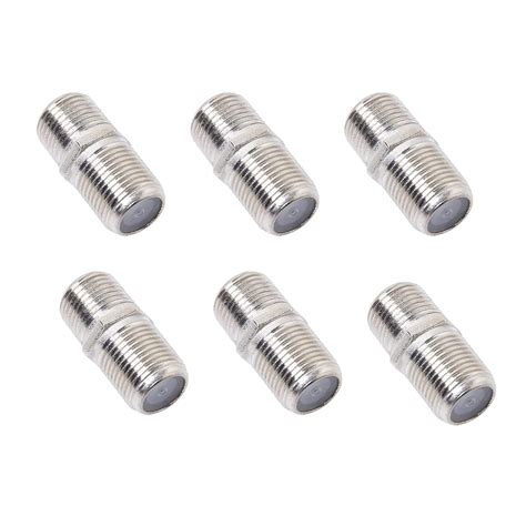 Coaxial Cable Connector Rg6 Coax Cable Extender F Type Gold Plated Adapter Female To Female For
