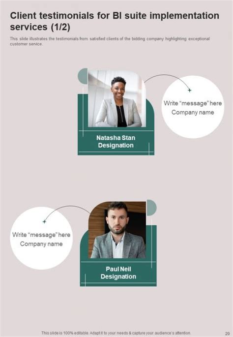 Proposal For Bi Suite Implementation Report Sample Example Document Ppt Sample