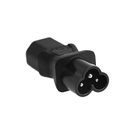 Power Adapter 3 Pin IEC320 C13 Female Connector To IEC C6 Male Connector Mickey Mouse