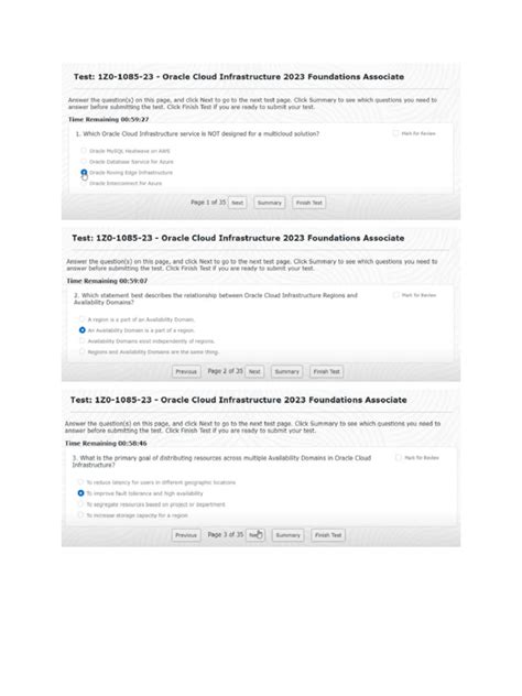 Orcl Become An Oci Foundations Associate 2023 Final Exam Pdf